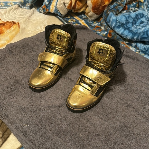 Vlado | Accessories | Vlado Atlas Mens Black Leather High Top Lifestyle ...